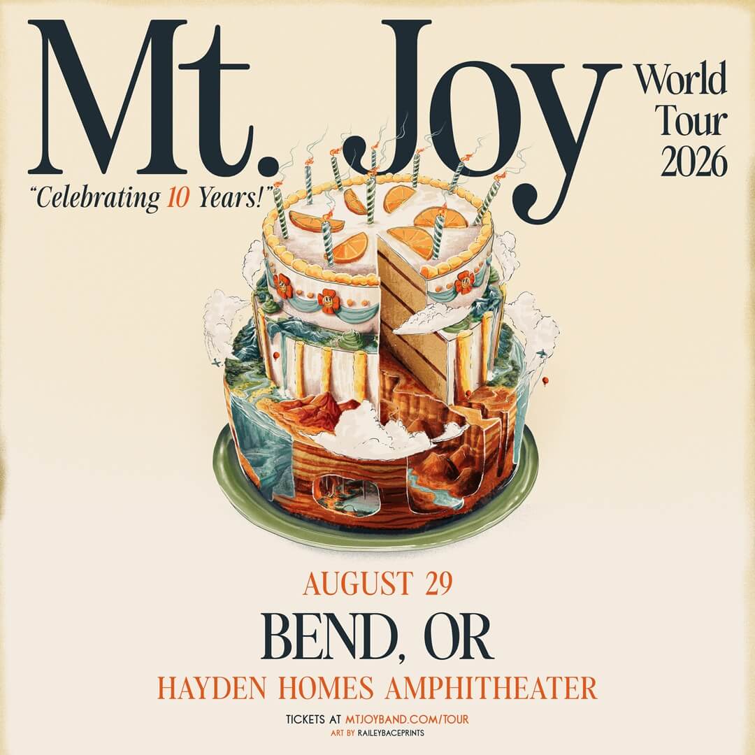 Mt Joy 2026: Celebrating 10 Years of Mt Joy - Bend | Visit Central Oregon